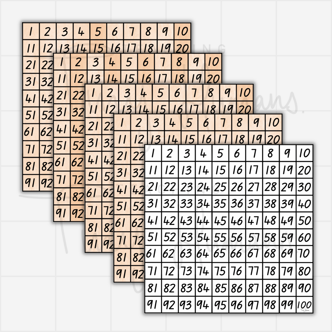 Hundreds Frames – Teaching Tiny Humans